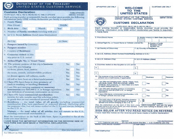 Custom Declaration Vs Customs Clearance